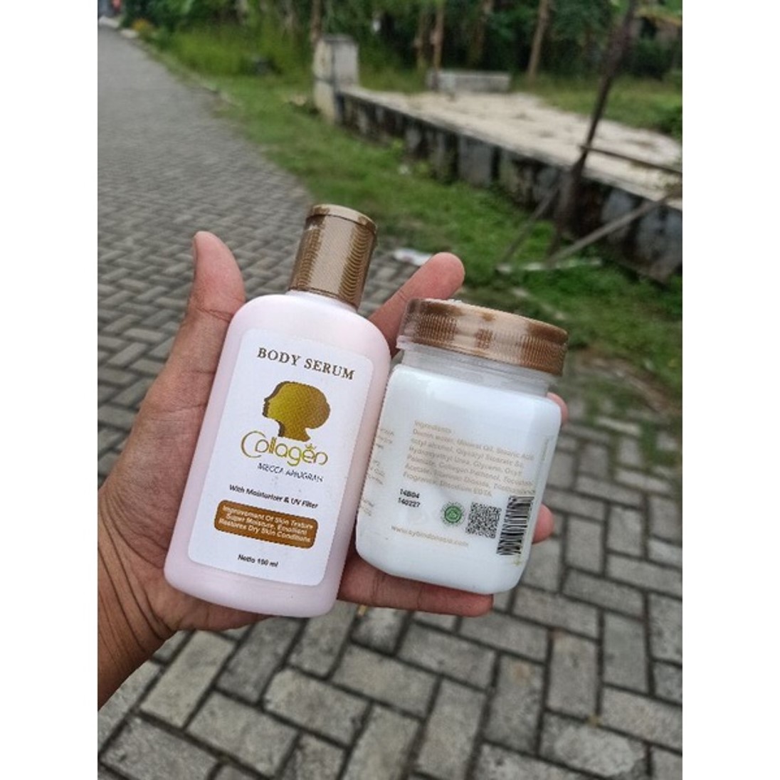 PAKET PEM UTIH BADAN MECCA ANUGRAH 2 IN 1 - BIBIT COLLAGEN MECCA + BODY ...