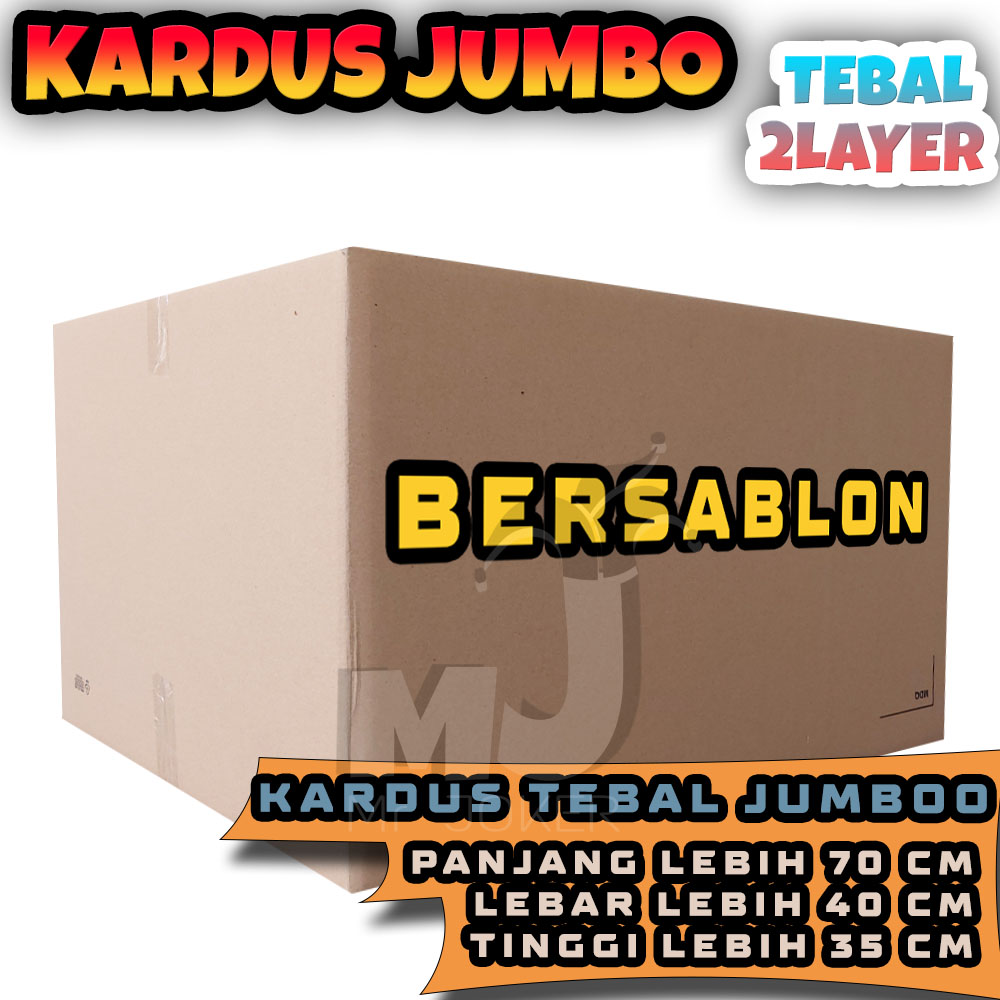 Kardus Kotak Barang Besar Arsip Single Double Wall 2 layer 1 layer ...