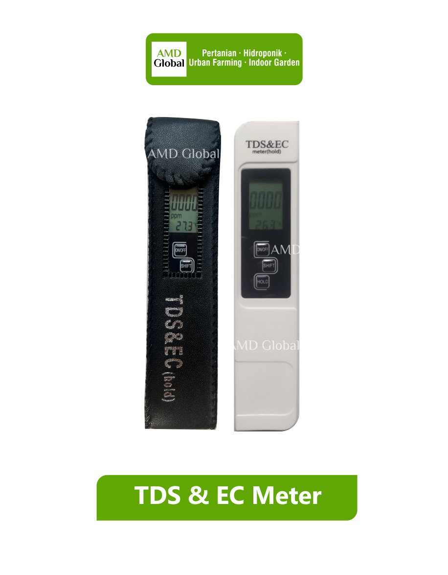 TDS & EC Meter Alat Ukur PPM EC Hidroponik / Alat Kualitas Air | Lazada ...