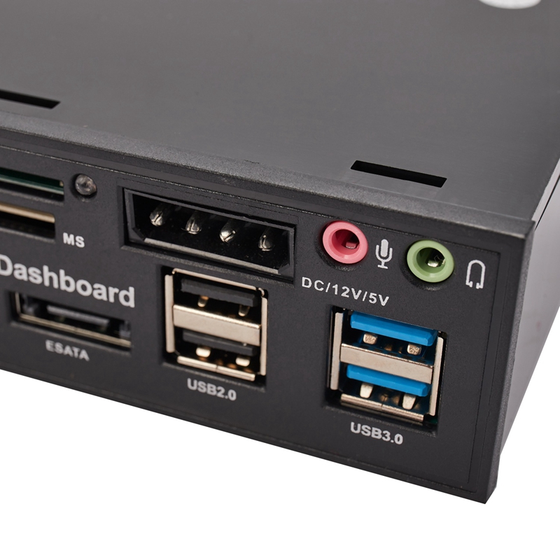 5.25 Inch Usb 3.0 Front Panel Pc Usb 3.0/2.0 Hub E-Sata Sata Audio ...