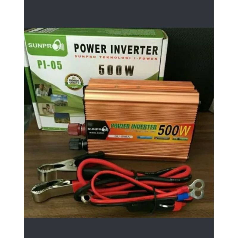 Power Inverter Sunpro 500 Watt PI-500 | Lazada Indonesia