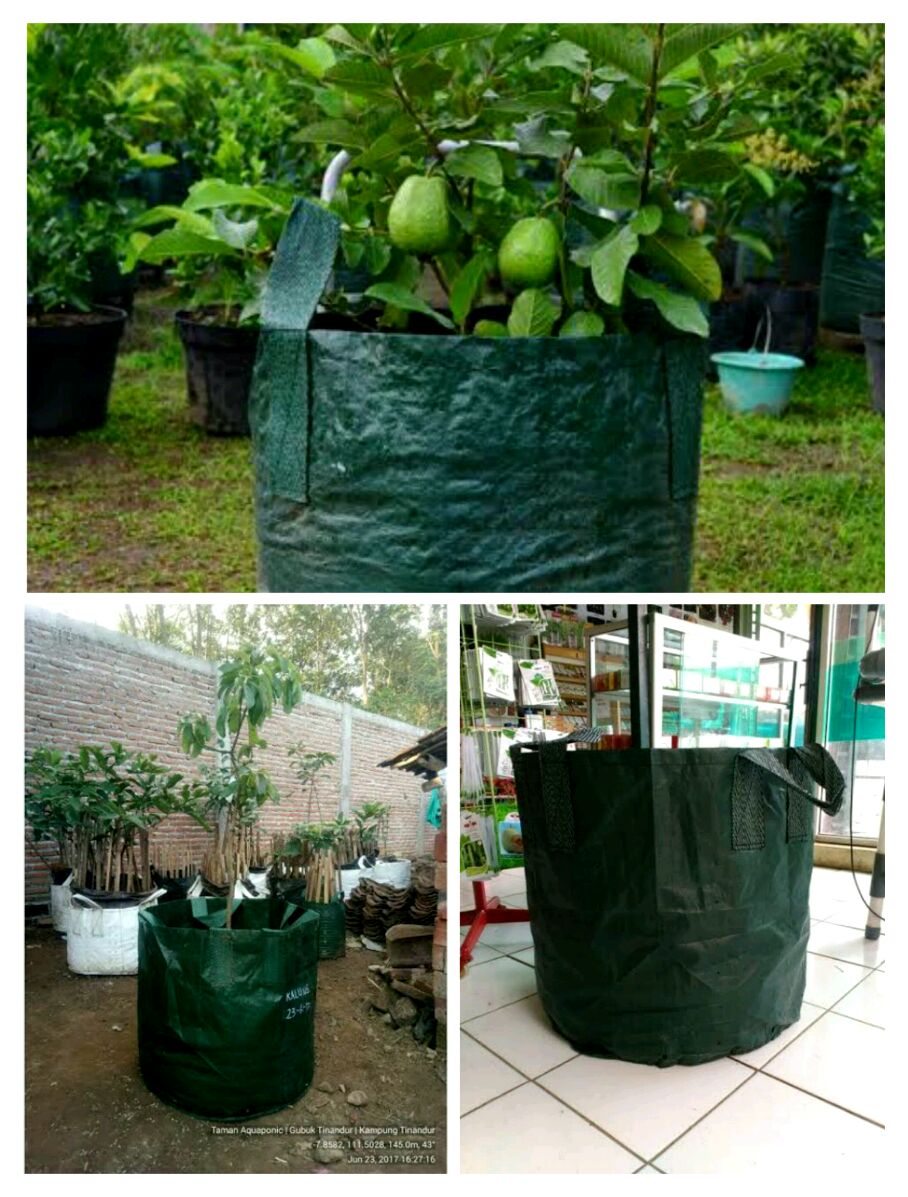 PLANTER BAG BESAR 200 LITER BAHAN BAGUS TAHAN LAMA KUAT - PLANTERBAG ...