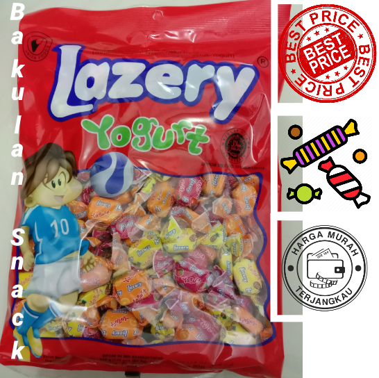 PERMEN LAZERY YOGURT 425GR / PERMEN LAZERY YOGURT RASA BUAH / PERMEN ...