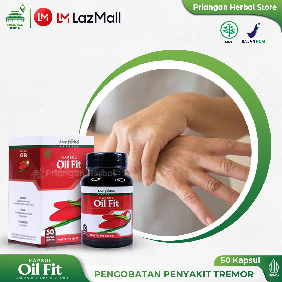Kapsul Oil Fit Obat Tremor Seluruh Badan Penghilang Tremor Parkinson ...