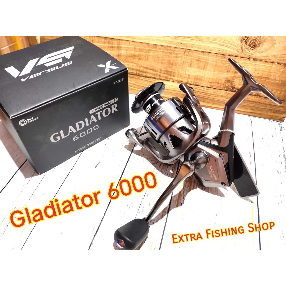 REEL VERSUS GLADIATOR 6000 POWER HANDLE || ORIGINAL || REAL PIC ...