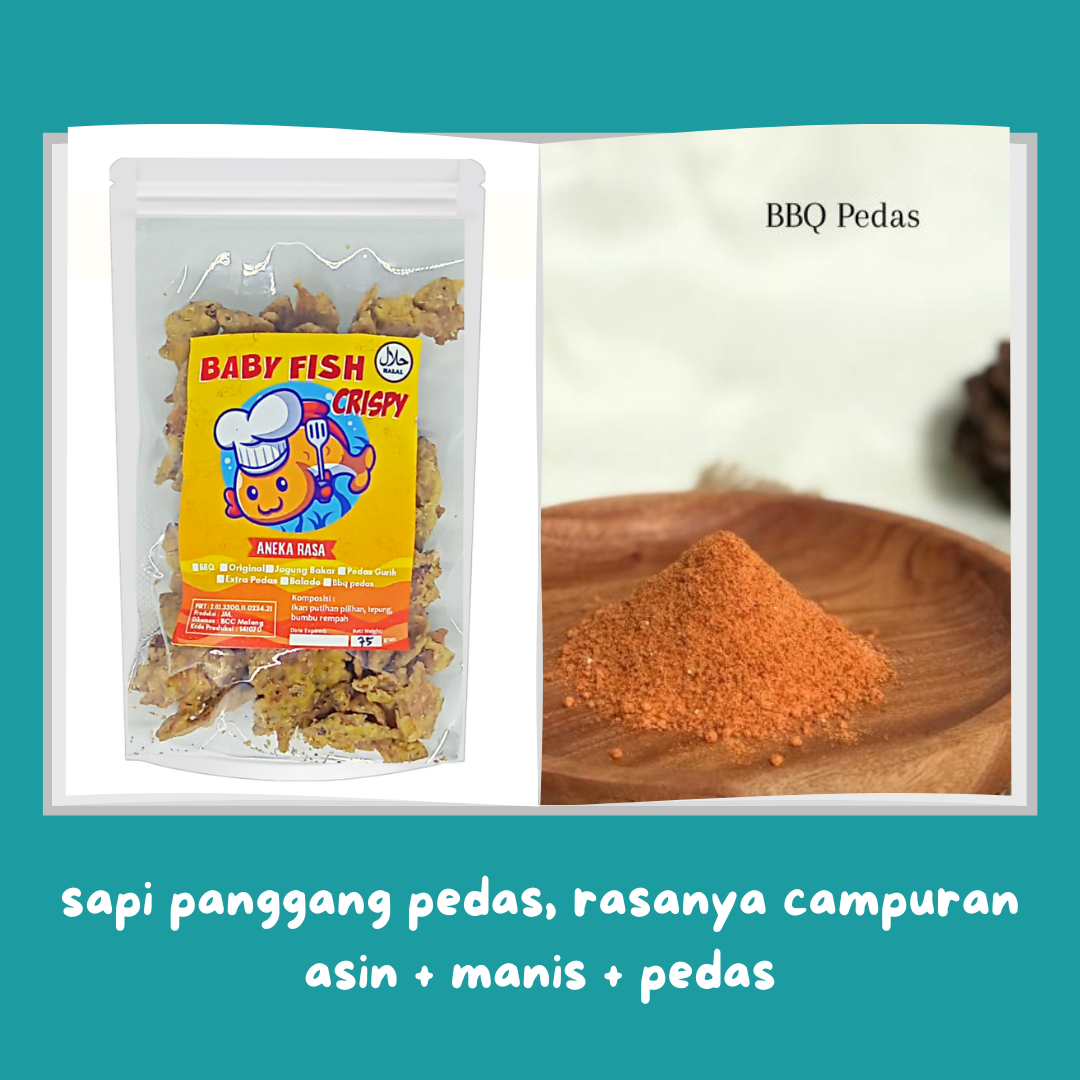 Cemilan / Lauk Halal Ikan Krispi - Baby Fish Crispy - 100 gr | Lazada ...