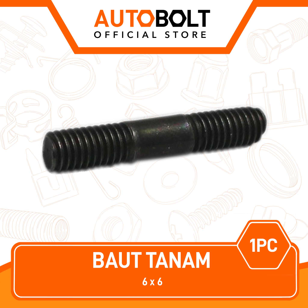 Baut Tanam 6x6 6 x 6 Baud Insulator Intake Manipul Manifold Manifol ...