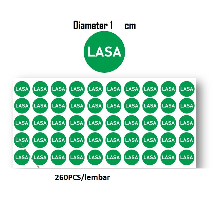 Stiker High Alert Merah | Stiker Lasa Kuning | Stiker Lasa High Alert diameter 1cm | Lazada ...