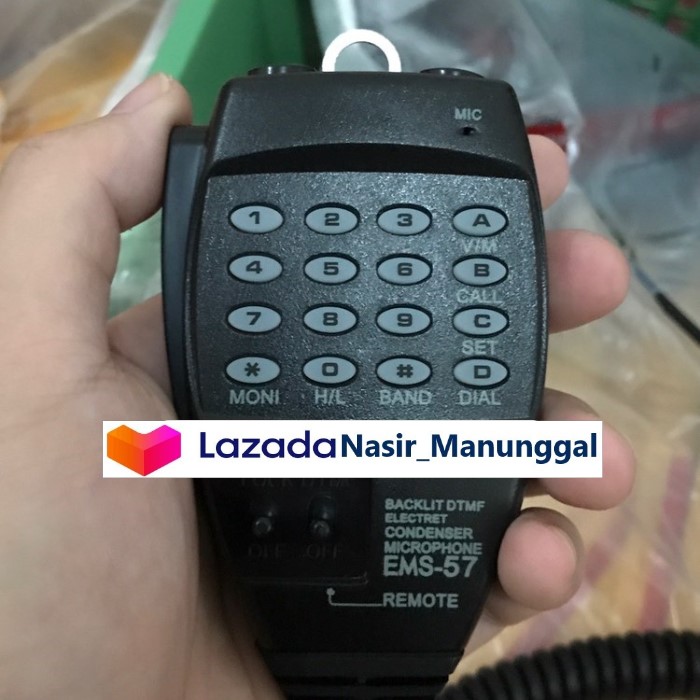 Extra Mic Xtra Mik Ht Alinco Ems 57 ALINCO RADIO RIG DR-135T (ZLAQ) | Lazada Indonesia