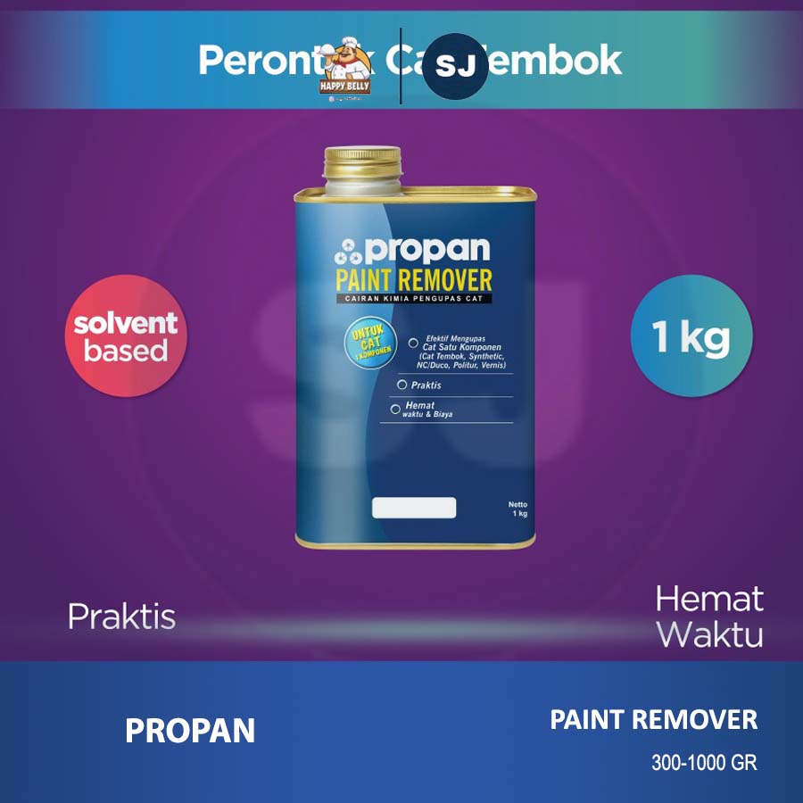 PERONTOK CAT/PENGHAPUS CAT TEMBOK PROPAN PAINT REMOVER PPR-735- 1KG ...