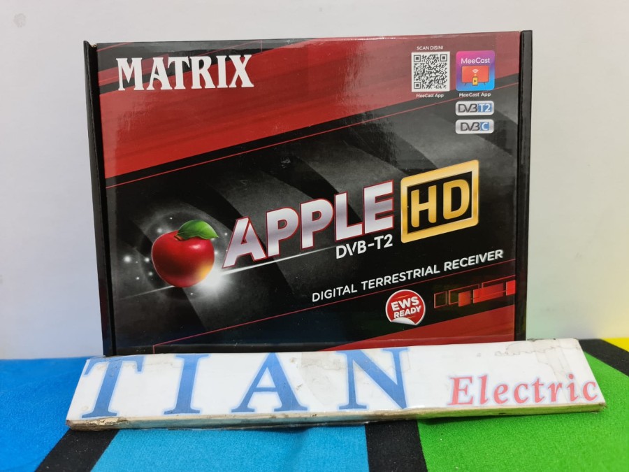 MATRIX APPLE DVB-T2 Digital Terrestrial Receicer / Set Top Box | Lazada ...