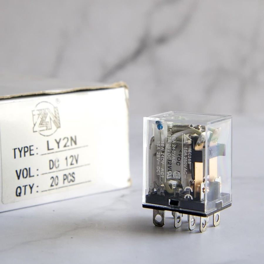 Relay LY2 / LY2N 12V 12 Volt DC 12V | Lazada Indonesia