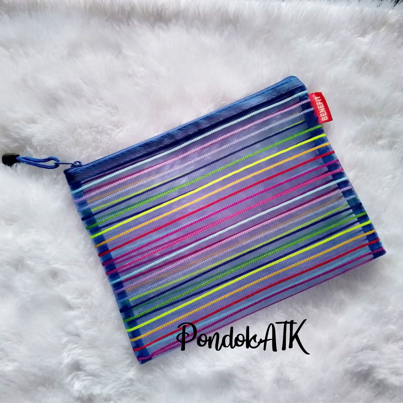 Map Jaring Warna Warni Ukuran A5 Zipper Map Jaring Warna | Lazada Indonesia