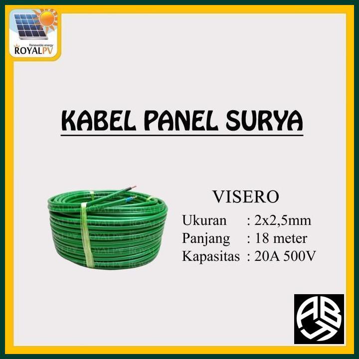 KABEL PANEL SURYA SOLAR CELL SOLAR PANEL 2X2,5MM 2X2.5MM 18 M ...