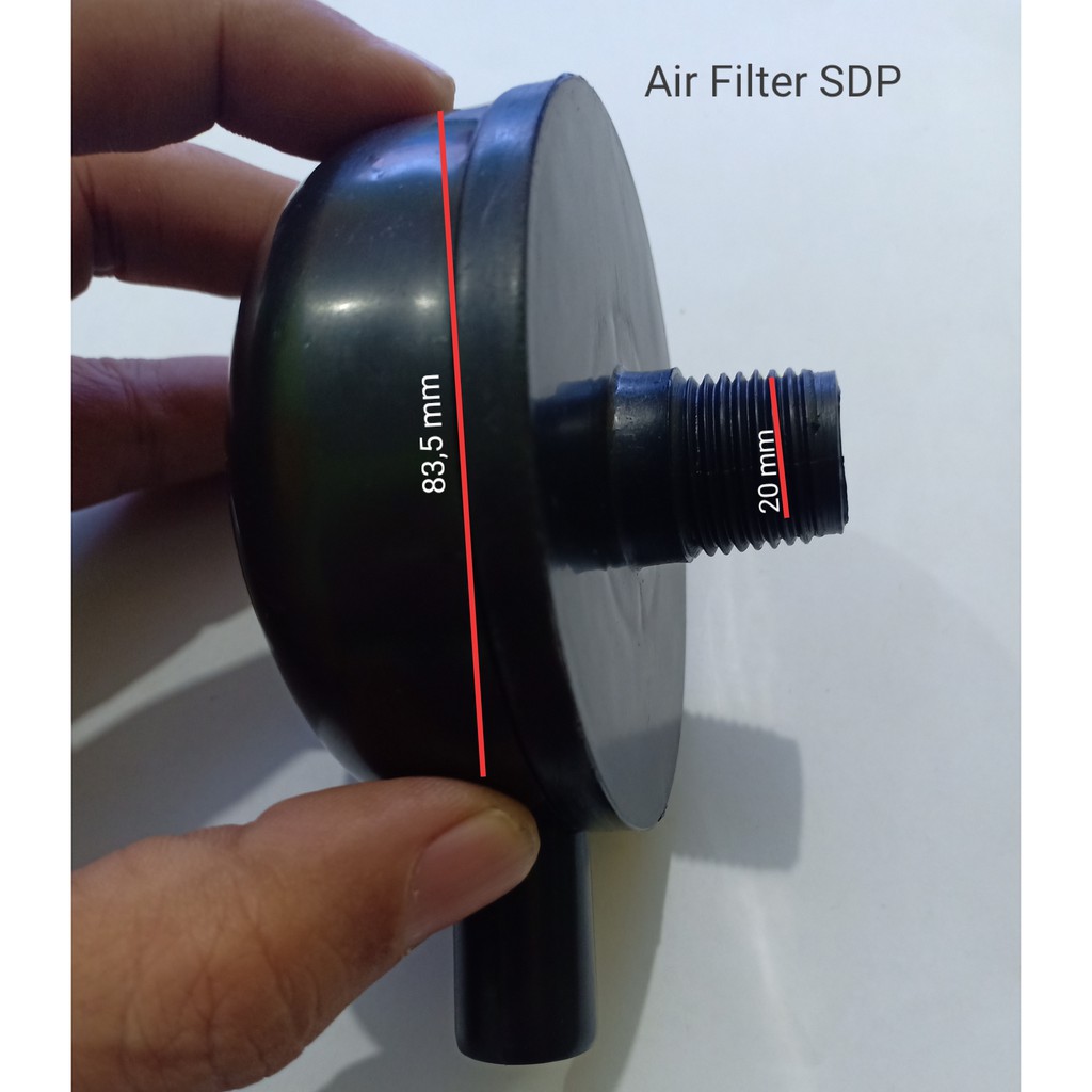 Air Filter Kompresor Angin 1/4 - 2 HP SDP Filter Udara Saringan Hawa ...
