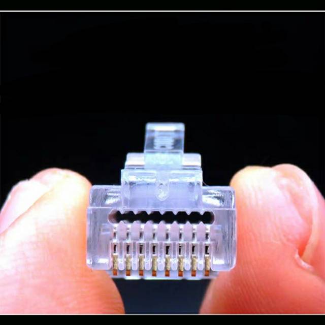 Konektor RJ45 CAT 6E STP Connector RJ 45 Anti Gagal | Lazada Indonesia