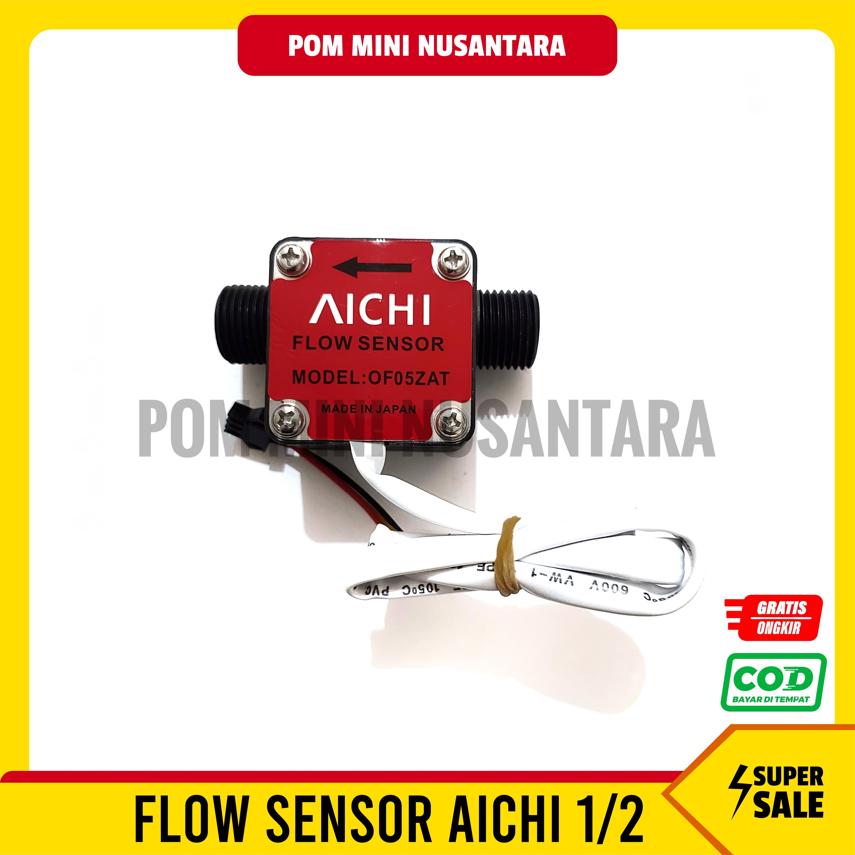 Pom Mini Nusantara - Flow Sensor Aichi Pom Mini Pertamini Digital ...