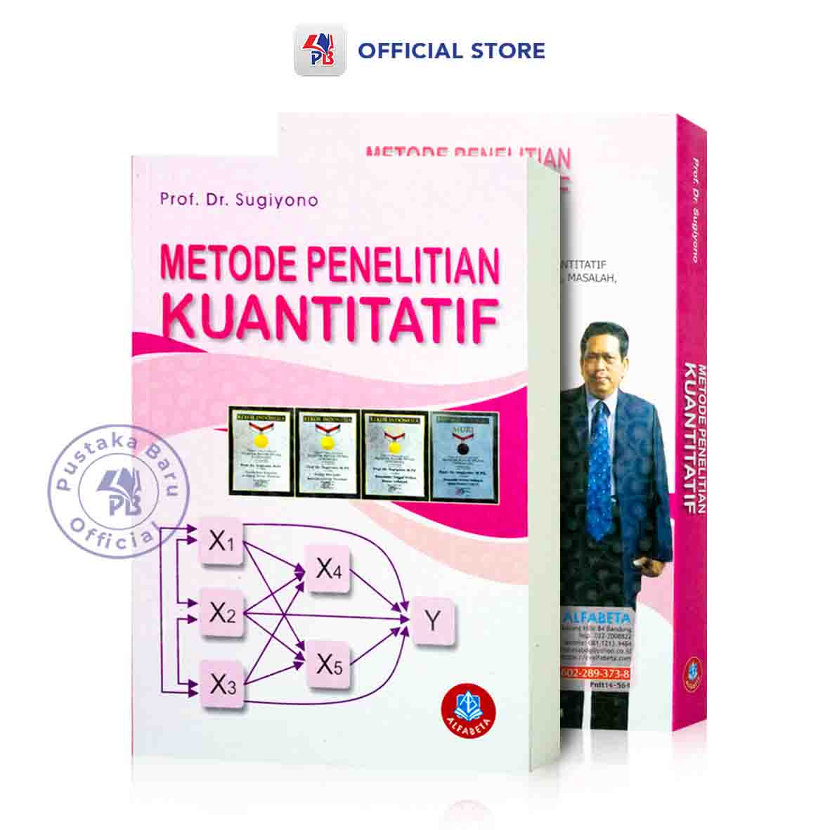 Buku Penelitian / Metode Penelitian Kuantitatif PINK Softcover – Prof ...