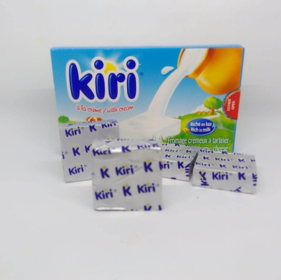 Keju Kiri Cream Cheese 108gr / Keju Kiri Mpasi bayi / Kiri Cheese ...
