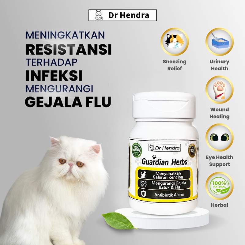 Gaya baru Vitamin Kucing Guardian Herbs Vitamin Tulang Kucing Obat ...