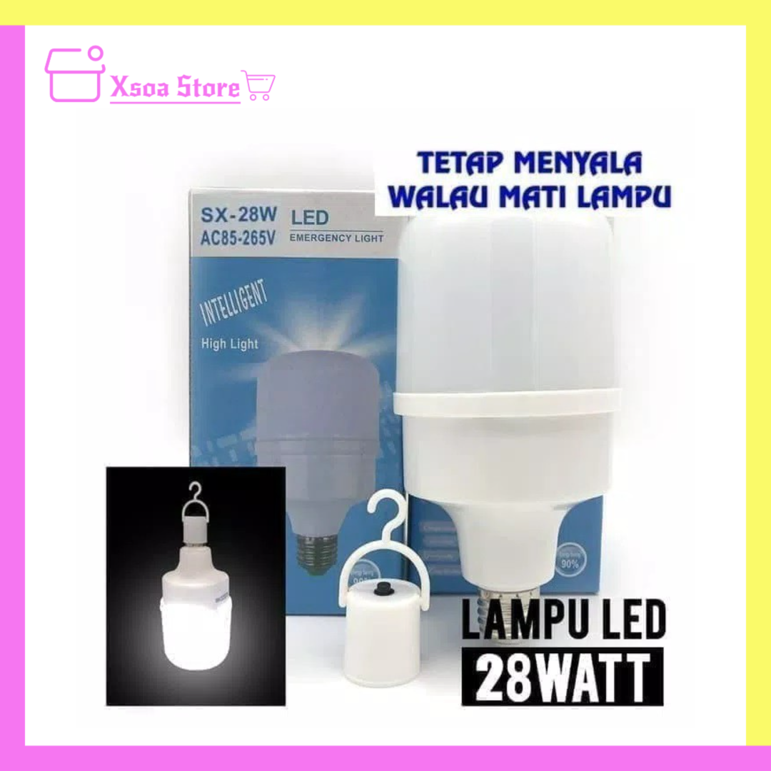 Lampu otomatis / Lampu cas Emergency / Bohlam Led SX 28 Watt / Lampu ... Lampu otomatis / Lampu cas Emergency / Bohlam Led SX 28 Watt / Lampu ...