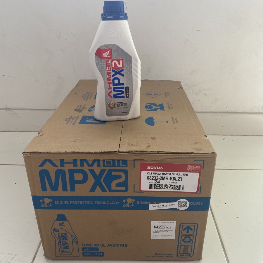 4 /DUS MPX2 0,8L 24 OLI MOTOR MATIC AHM OIL 10W 30 SL JASO MB MPX 2 ...