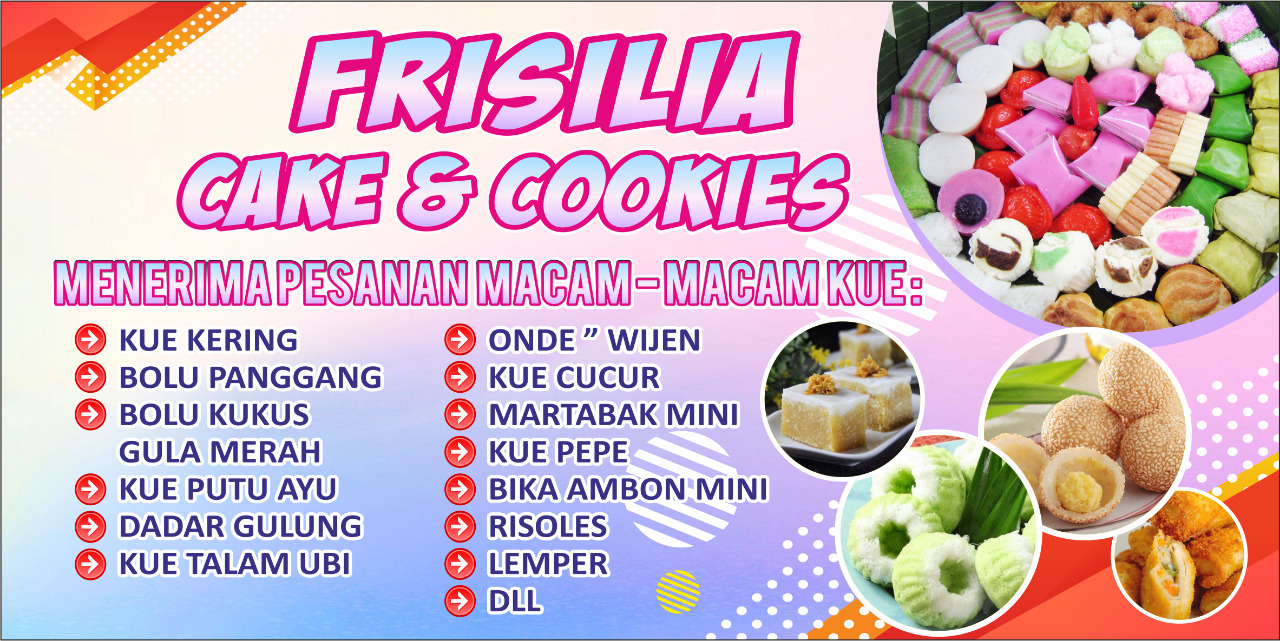 SPANDUK 1 HARI JADI/BANNER CAKE/BANNER ES BOBA/BANNER FROZEN FOOD ...