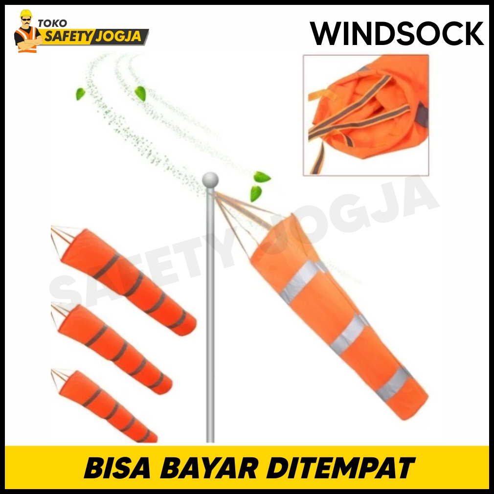 WINDSOCK PETUNJUK ARAH MATA ANGIN PANJANG | Lazada Indonesia