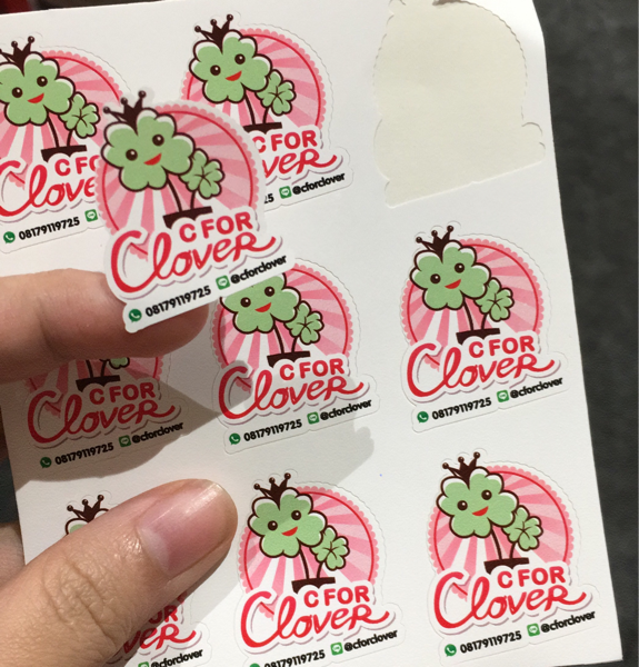 Stiker Label + Cutting Bentuk | Lazada Indonesia