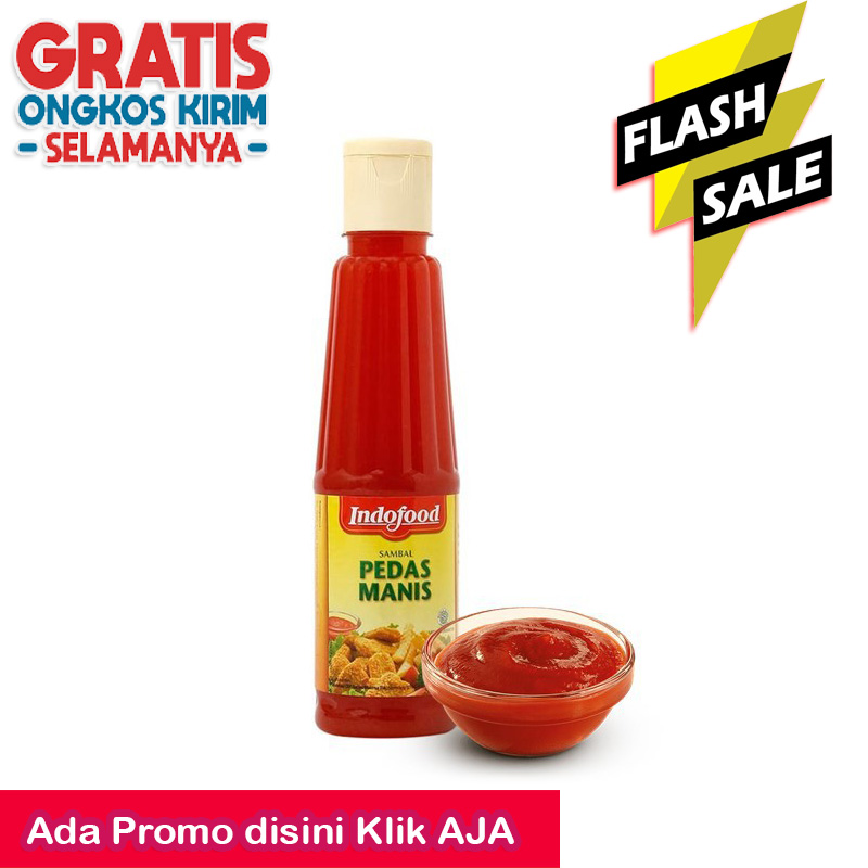 saos sambal Indofood Sambal Pedas Manis 135 mL | Lazada Indonesia