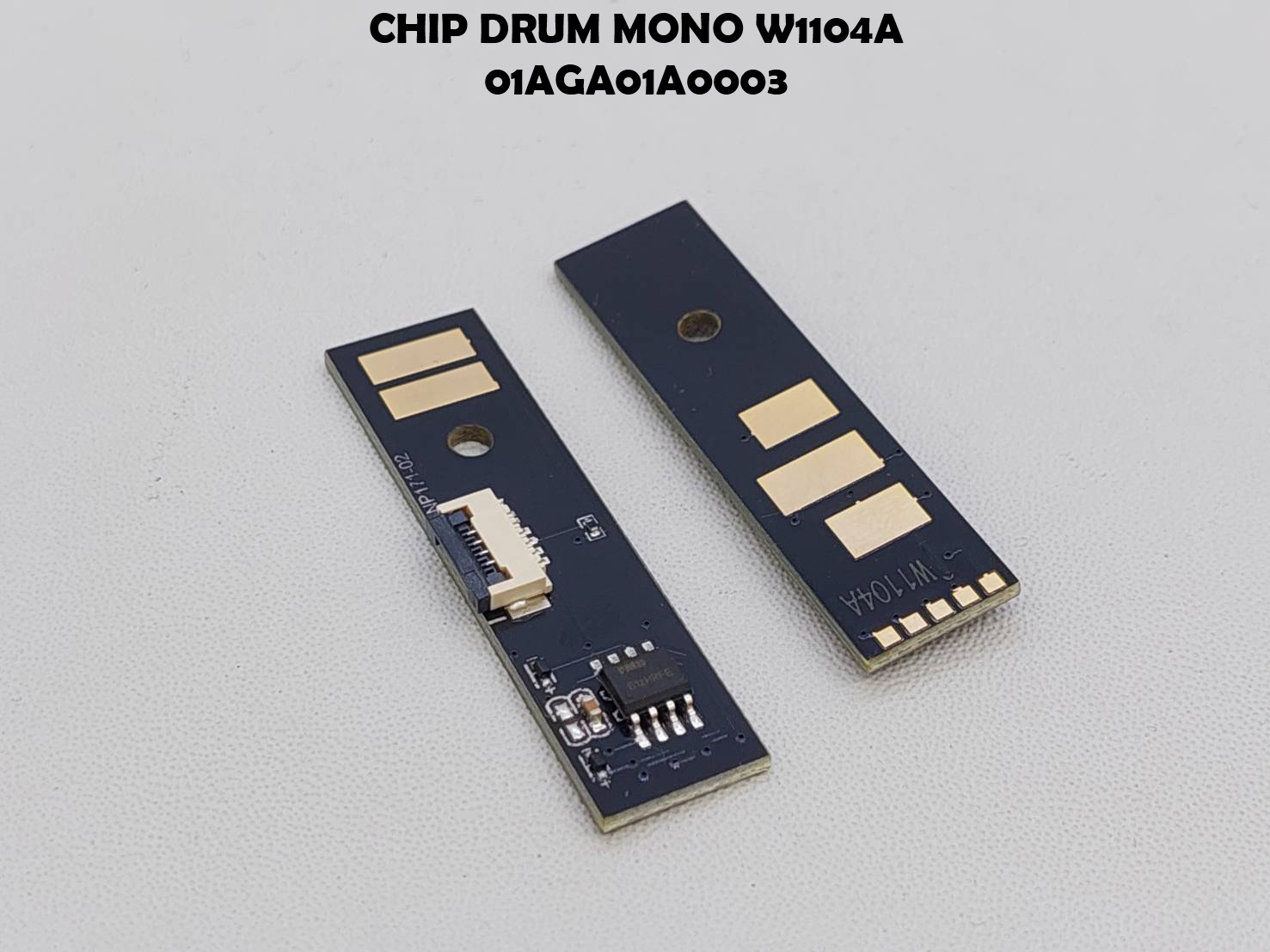 CHIP DRUM W1104 HP LASERJET NEVERSTOP 1000 1200 104A 1000W 1200W ...