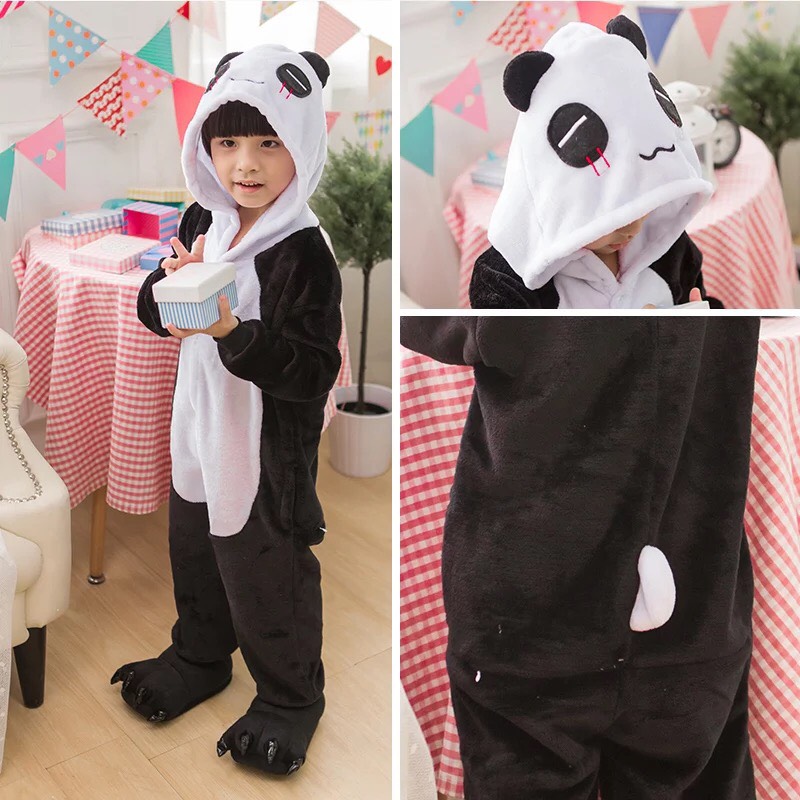 KOSTUM ONESIE BAJU PANDA PIYAMA COSPLAY ANAK KIGURUMI | Lazada Indonesia