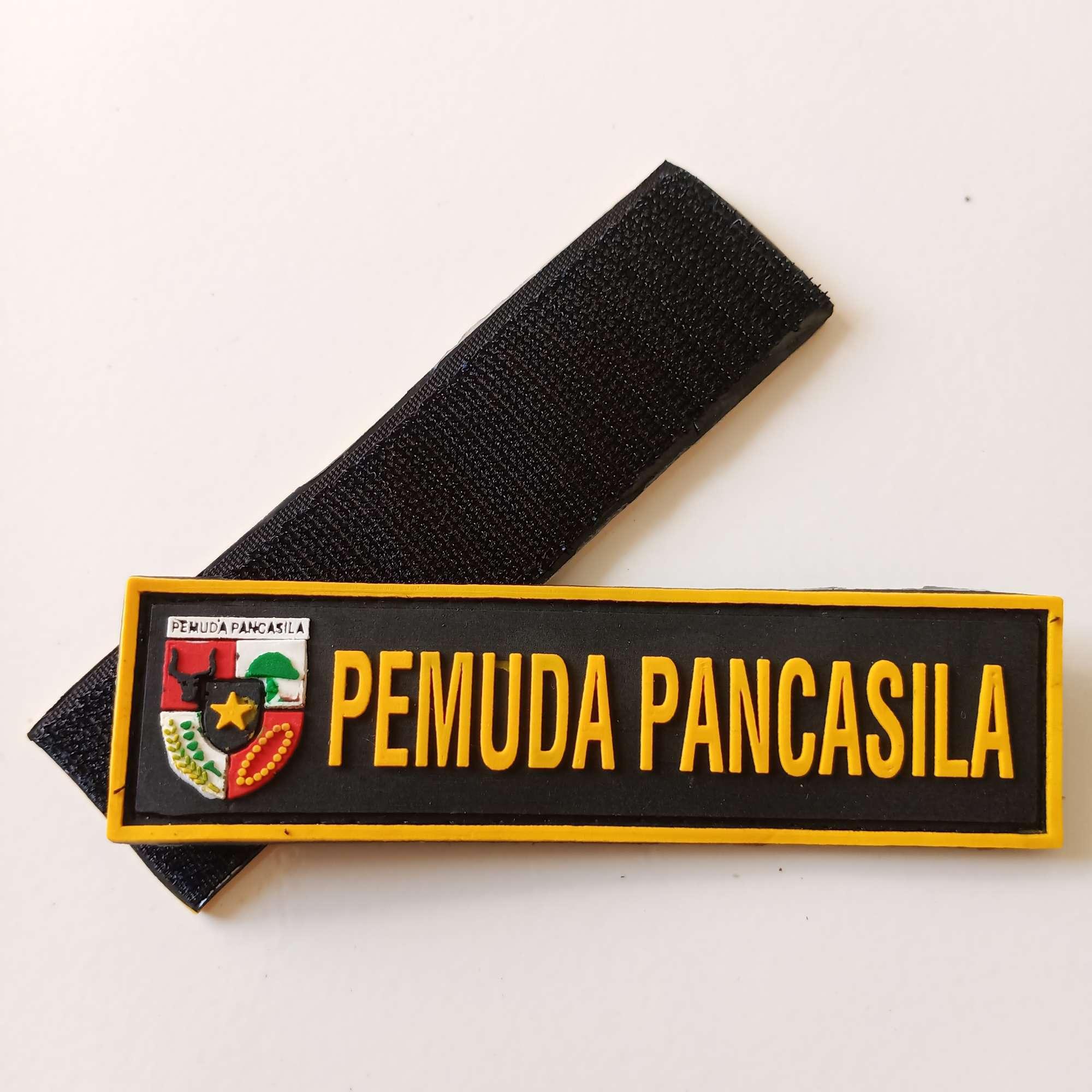 patch rubber PP ( PEMUDA PANCASILA ) / LOGO / tempelan karet emblem ...