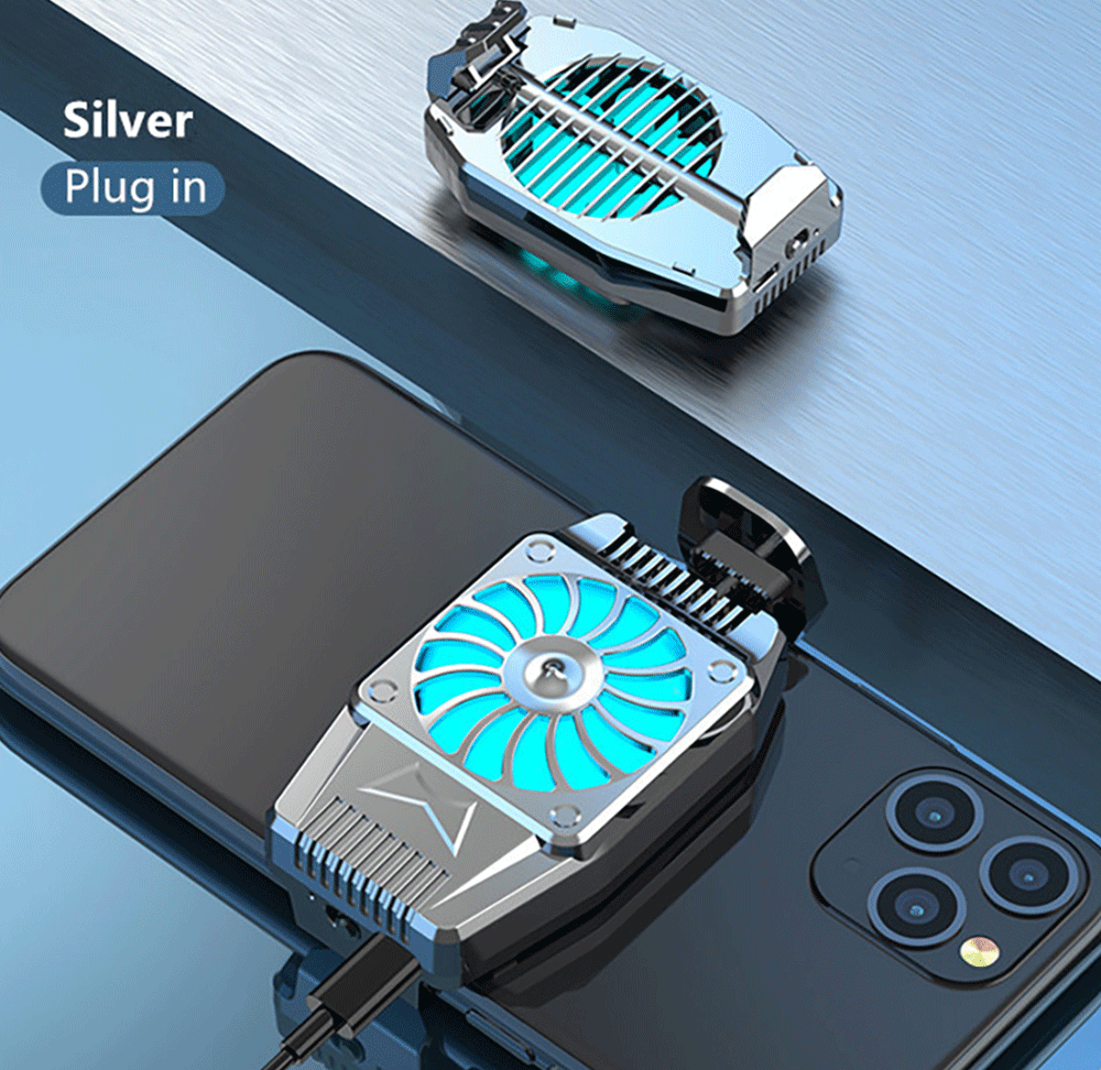 Cooler Pendingin HP Gaming Tanpa Kabel Bisa di Cas Kipas Angin ...