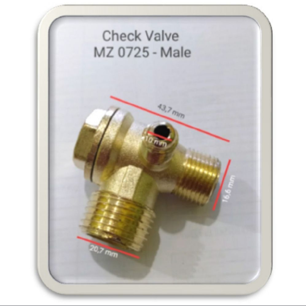 check valve kompresor female/valve kompresor cowok | Lazada Indonesia