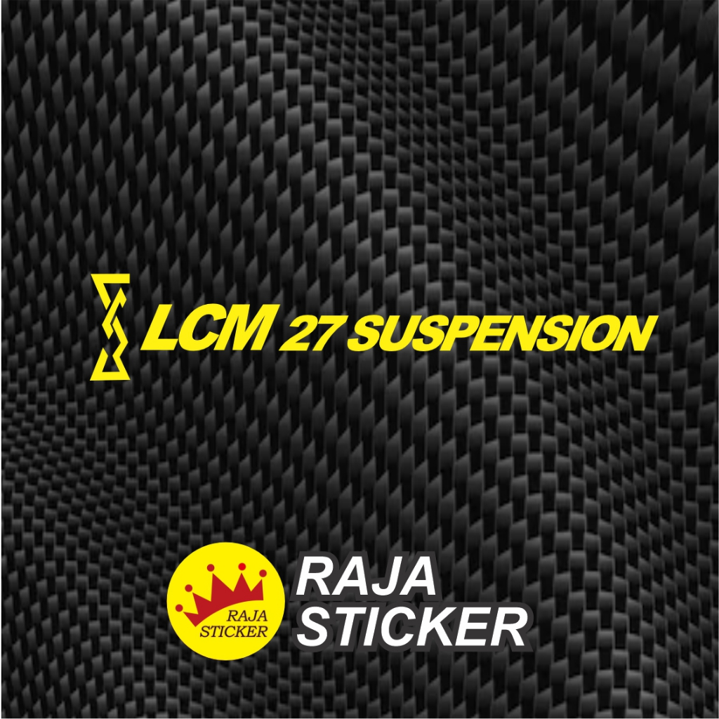 STIKER LCM 27 SUSPENSION MOTOR CUTTING | Lazada Indonesia