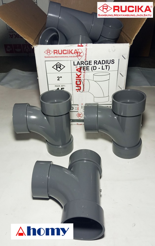 3pc tee Y 2" x 2" 90d DV rucika sambungan pipa pvc | Lazada Indonesia