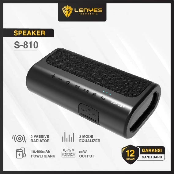 SPEAKER BLUETOOTH LENYES S810 | Lazada Indonesia