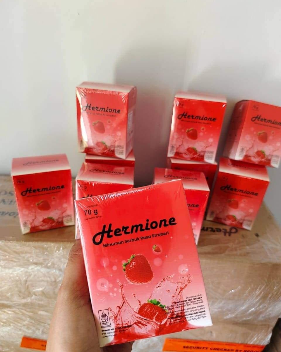 PROMO 1 BOX ISI 10 SACHET MINUMAN SERBUK RASA STRAWBERRY | Lazada Indonesia