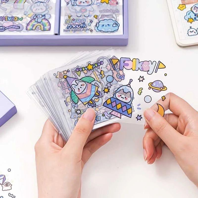 PREMIUM Stiker Momo 100PCS - Sticker Momo 100 Lembar / Stiker 2D 3D ...