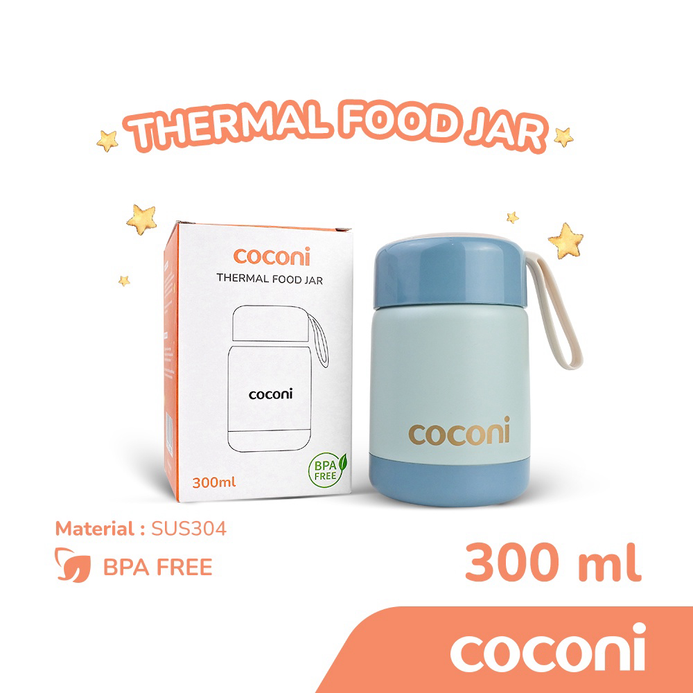 COCONI Thermal Food Jar Thermos | Termos Makan Sup MPASI Anak Bayi ...
