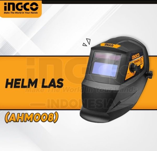 Helm Las Auto Dark Welding INGCO AHM008 Topeng Kedok Las Otomatis Auto ...