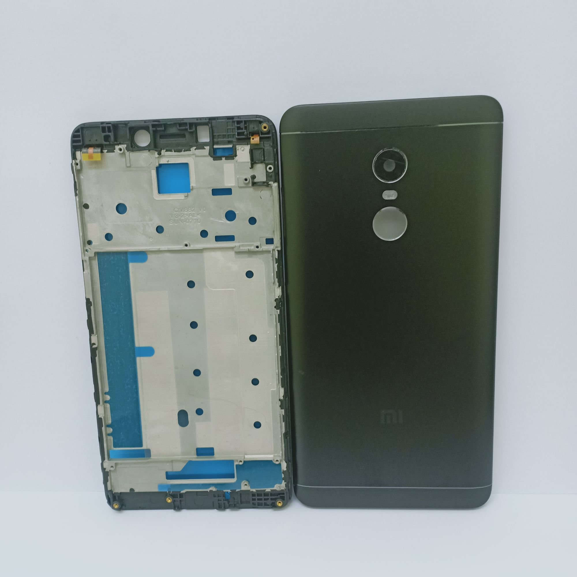 Casing Xiaomi Redmi Note 4X Mediatek Original Full Set Backdoor Frame ...