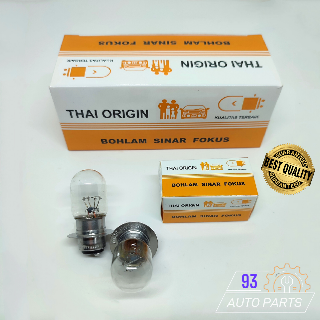 Bohlam Depan Motor Universal T19 12V 25W Thai Origin | Lazada Indonesia