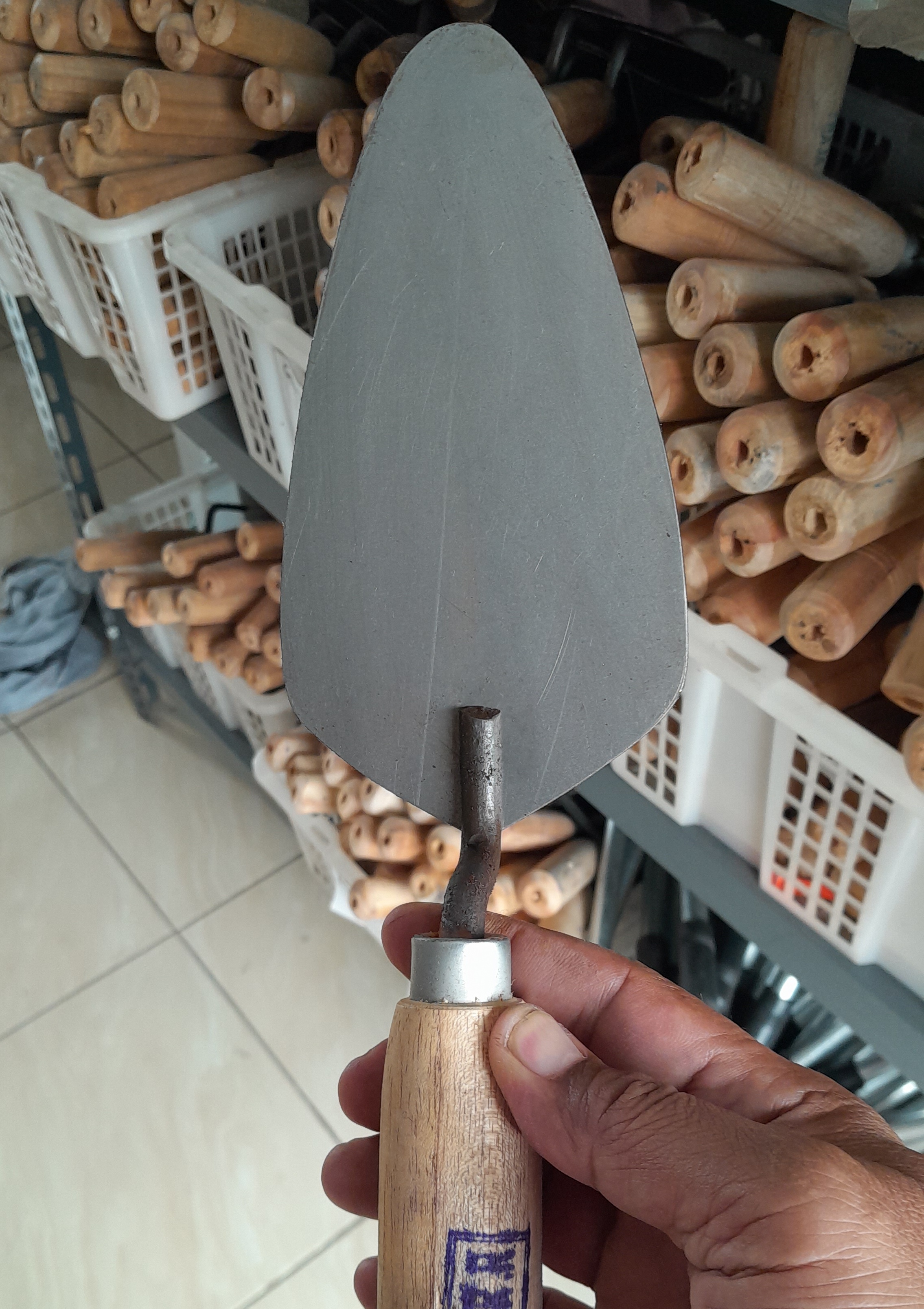 sekop semen galur super R 1pcs CETOK SEKOP SEMEN baja SUPER R | Lazada ...