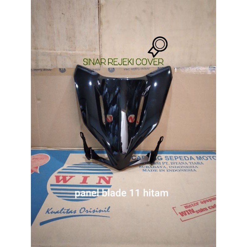 panel / dada depan blade 125 fi hitam merk win | Lazada Indonesia