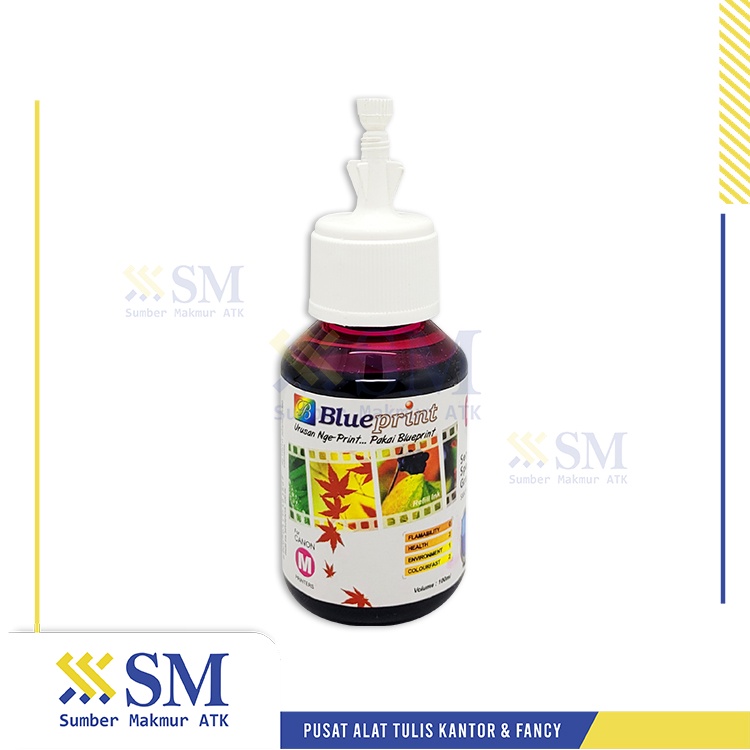 4 WARNA TINTA PRINTER BLUEPRINT 100 ML CANON | Lazada Indonesia