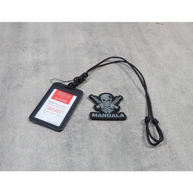 Paracord ID card lanyard Holder mika / Nama tag | Lazada Indonesia