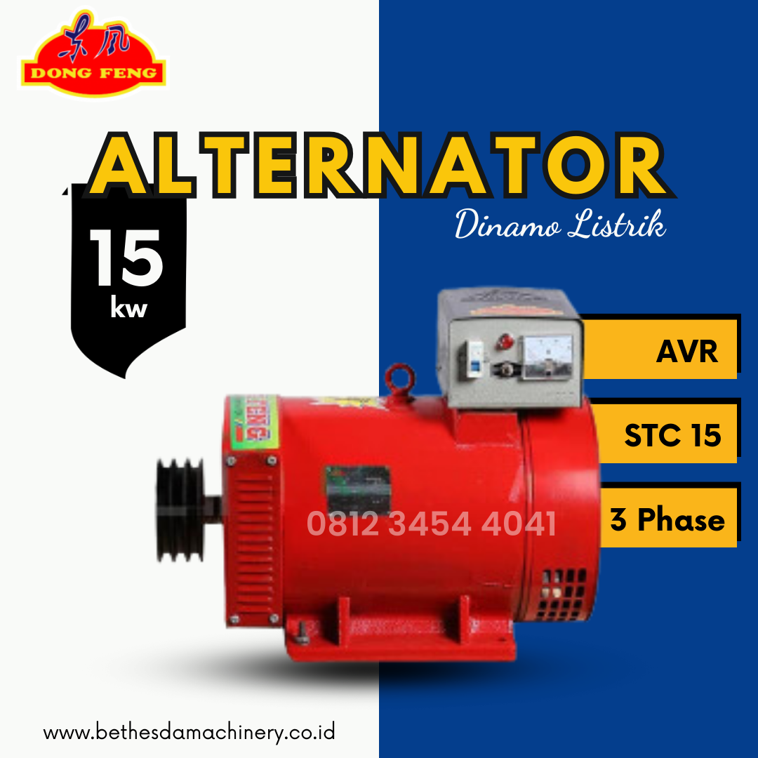 Alternator Dongfeng STC 15 AVR Dinamo 15 kw 380V | Lazada Indonesia