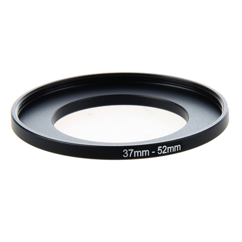 52mm-37mm 52mm to 37mm Black Step Down Ring Adapter for Camera & Camera ...